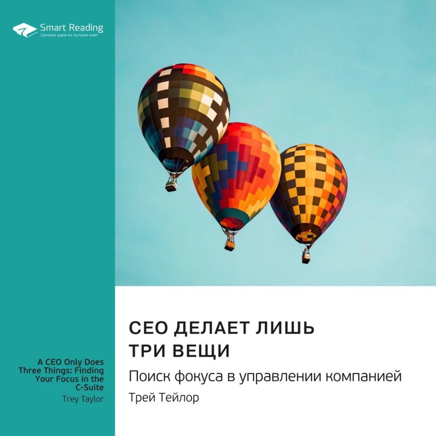 CEO делает лишь три вещи. Поиск фокуса в управлении компанией. Трей Тейлор. Саммари [Аудиокнига]