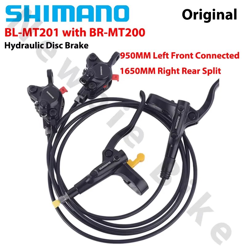 Shimano BL-MT201/BR-MT200, LF950/RR1650