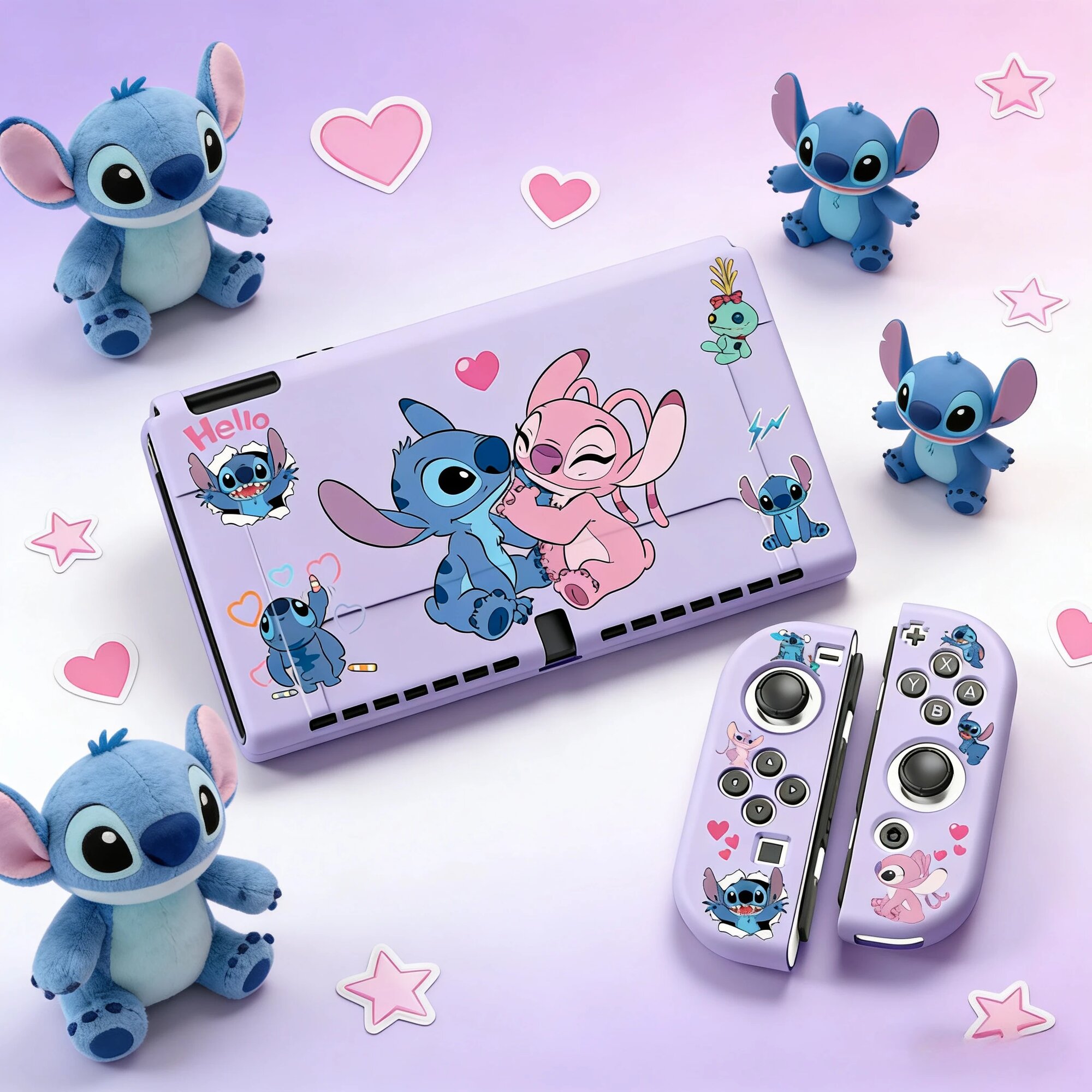 Чехол BEAST KINGDOM Disney Stitch для Nintendo Switch OLED