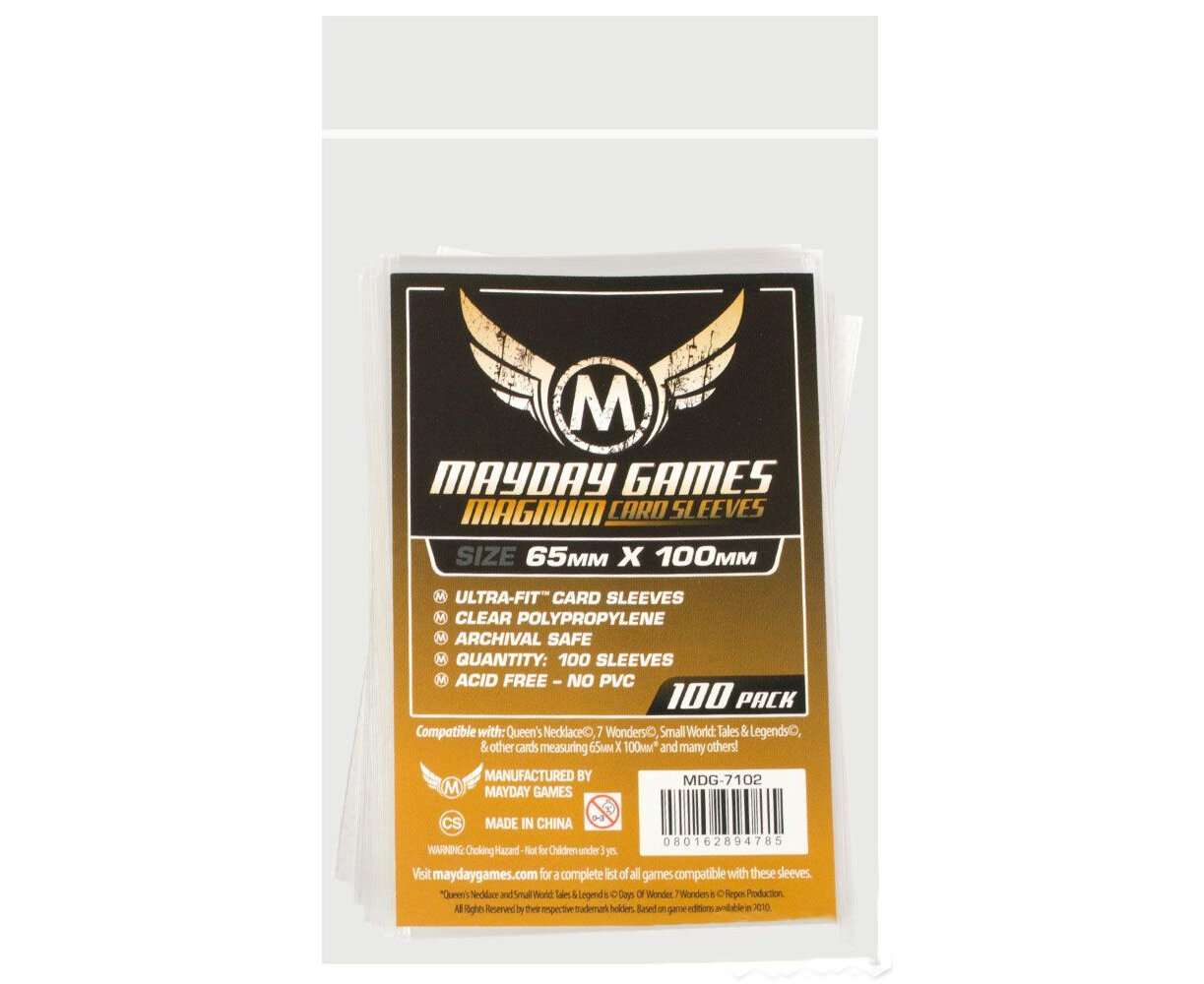 Протекторы Mayday: 65*100 7Wonders Standard 100шт.