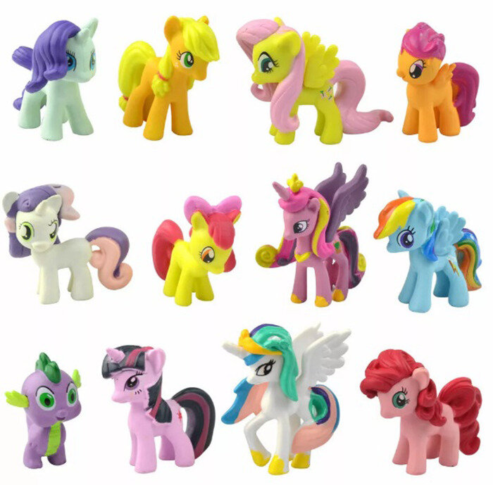 Набор фигурок - My Little Pony (12 шт.) №2
