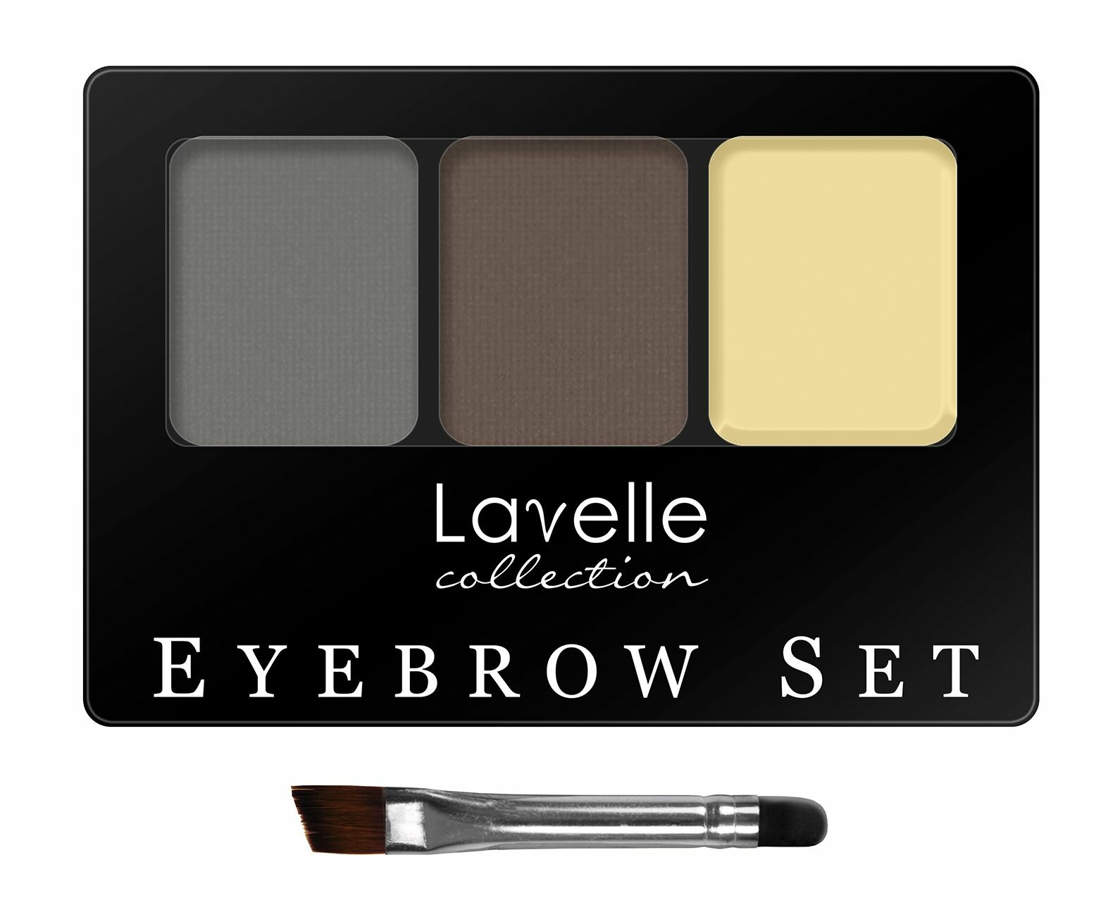 LavelleCollection Набор для макияжа бровей, 2,7 г, 04 комбинированный