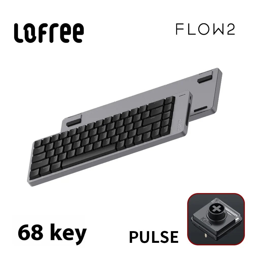 LOFREE FLOW2 68Key Grey PULSE механическая клавиатура