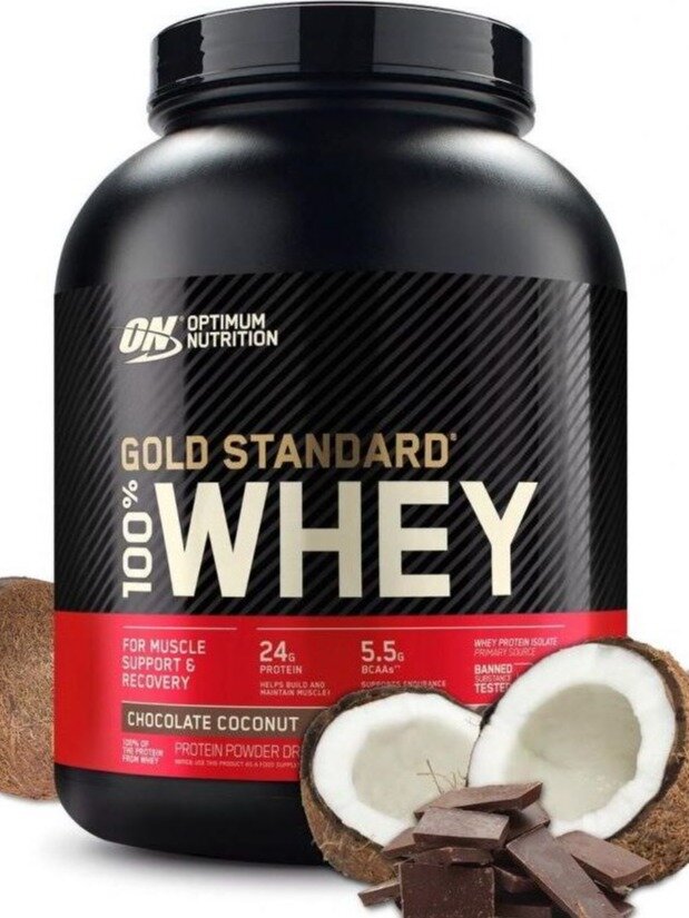 Сывороточный протеин Optimum Nutrition 100% Whey Gold Standard 2270 г, Кокосовый шоколад