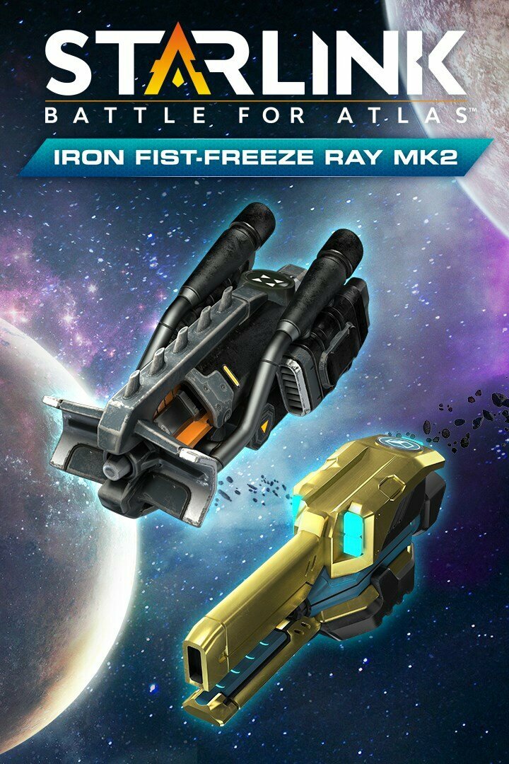 Starlink: Battle for Atlas™ - Iron Fist & Freeze Ray Mk.2 Weapon Pack — дополнение (DLC) для Xbox / Microsoft Store · Xbox One, Xbox Series X|S · цифровой ключ · нужна базовая игра