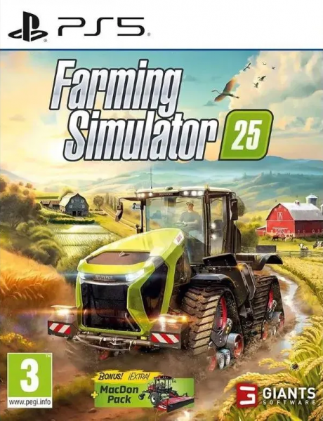 Видеоигра Sony Farming Simulator 25 Для PS5, оригинал, гарантия 1 год