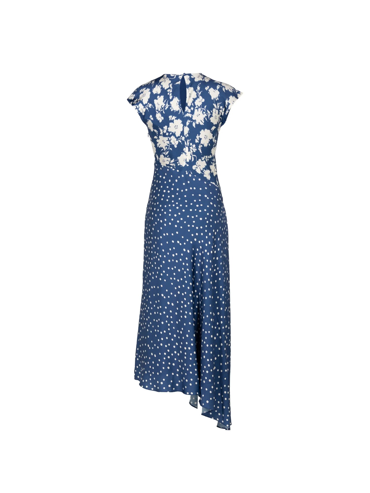 Платье Tanya Taylor Violeta midi dress, размер 14, синий — фото 1