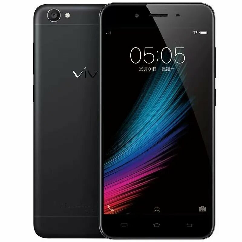 Смартфон Android Y55, 4G LTE, 16 ГБ, черный матовый