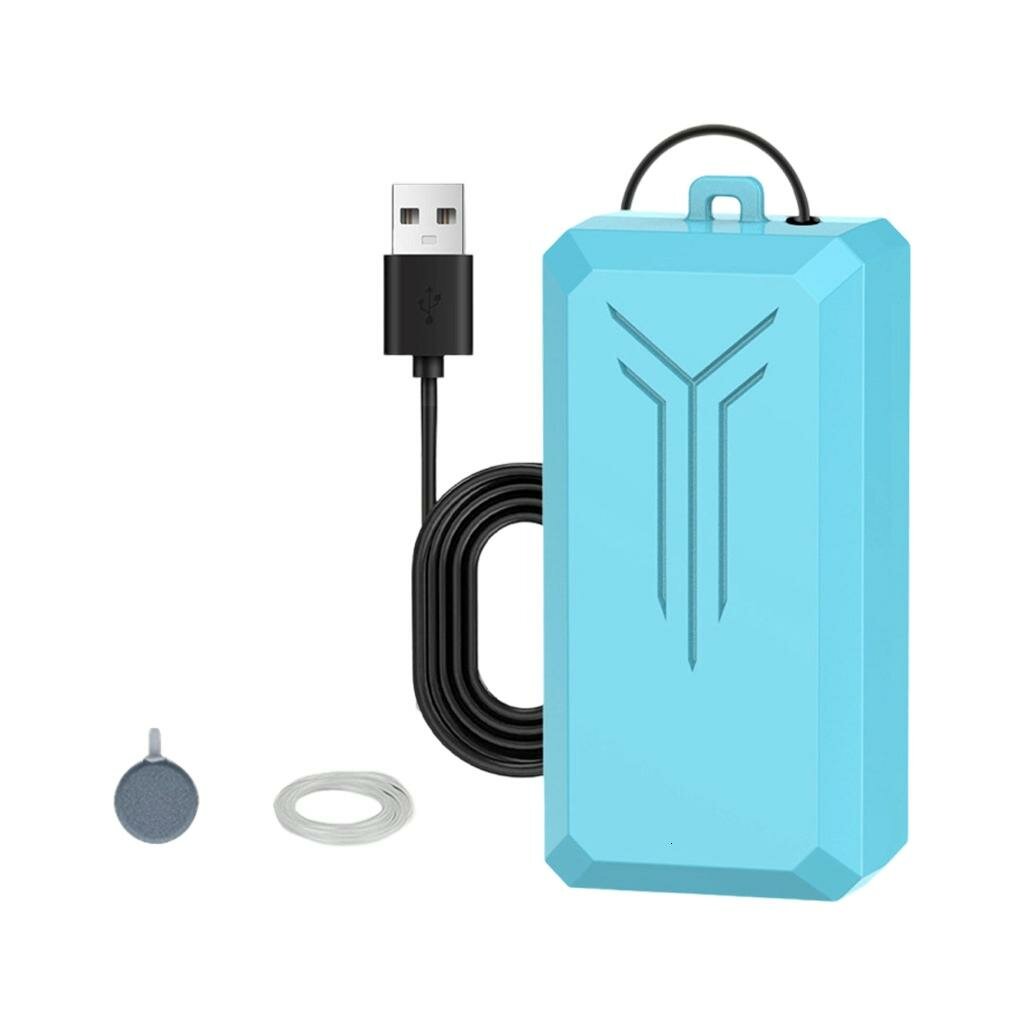 Управляемый USB-аэратор для воды, Синий - Пластина подачи воздуха тра