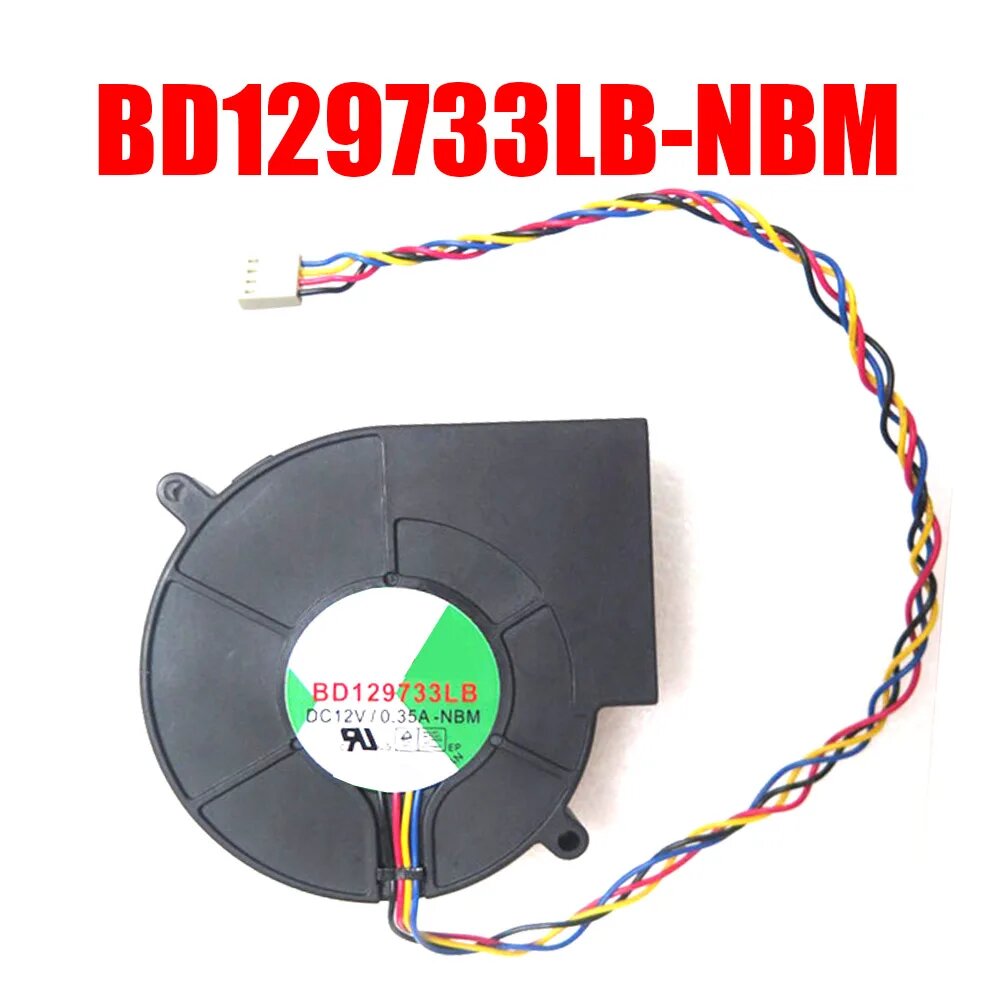 Охлаждающий вентилятор для BD 129733 LB-NBM DC12V 0,35A 4PIN 4 линии Новый