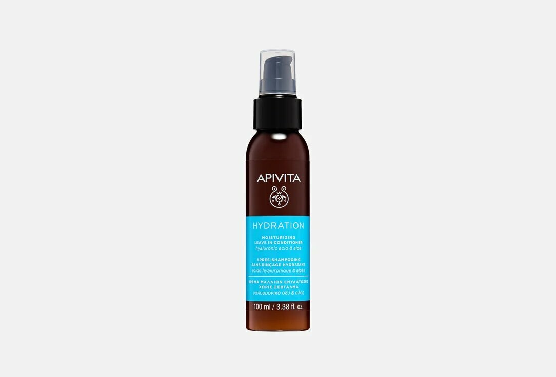 APIVITA Hydration moisturizing leave in conditioner Увлажняющий кондиционер для волос 100мл