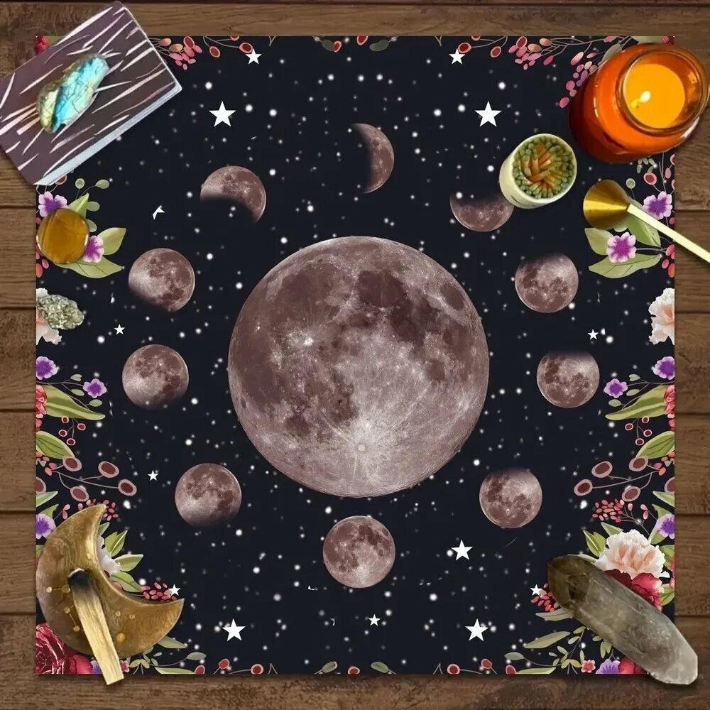 Гадальный инструмент/Скатерть для гаданий на картах Таро 90X90CM