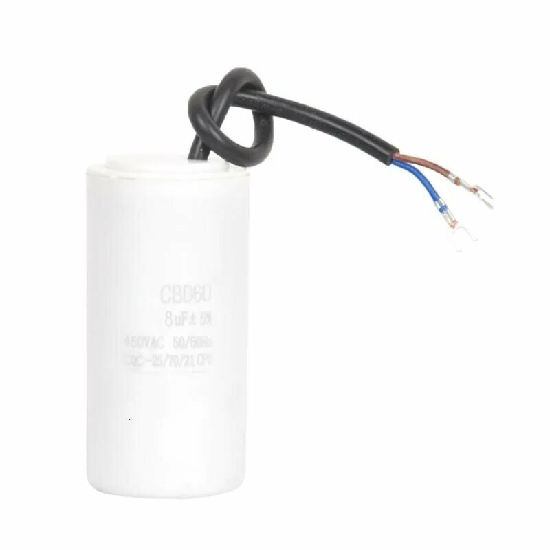 Конденсатор CBB60 450V, - 8uf