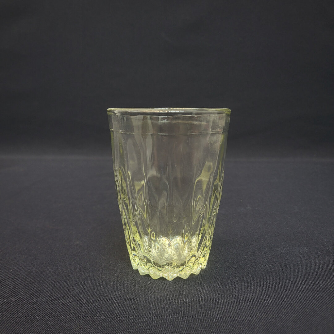 Стакан гранёный, стекло. СССР.