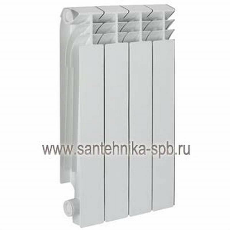 Радиатор алюминиевый TENRAD 500/100, 14 секций