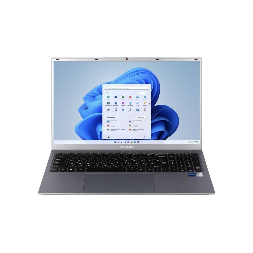 Ноутбук IRBIS SmartBook 17NBP01 17.3" FHD (1920x1080) IPS 300cd, Ultra 5 125U,16Gb LPDDR5-5600,512Gb SSD, Wi-Fi6+BT5.2,45Wh, FP, TPM 2.0,1 type C full function,2.2kg, Grey,1y, Win11Pro