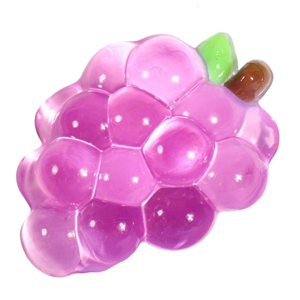 Сенсорная игрушка-виноград из TPR, Фиолетовый
