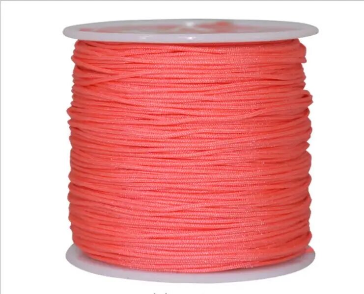 Нейлоновая нить AUSHIYA для рукоделия 45 м 0.8mm 45meter, Water red