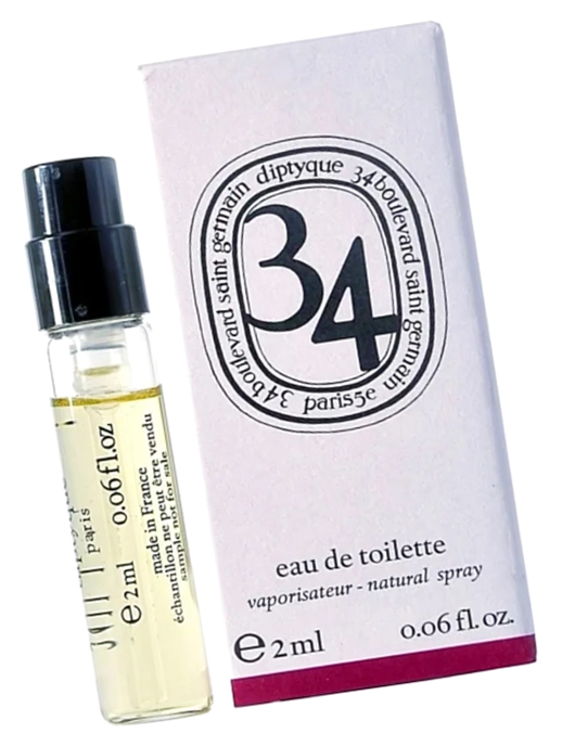 Diptyque Boulevard St Germain туалетная вода 2 мл миниатюра для женщин и мужчин - Диптик 34 Бульвар Сен Жермен