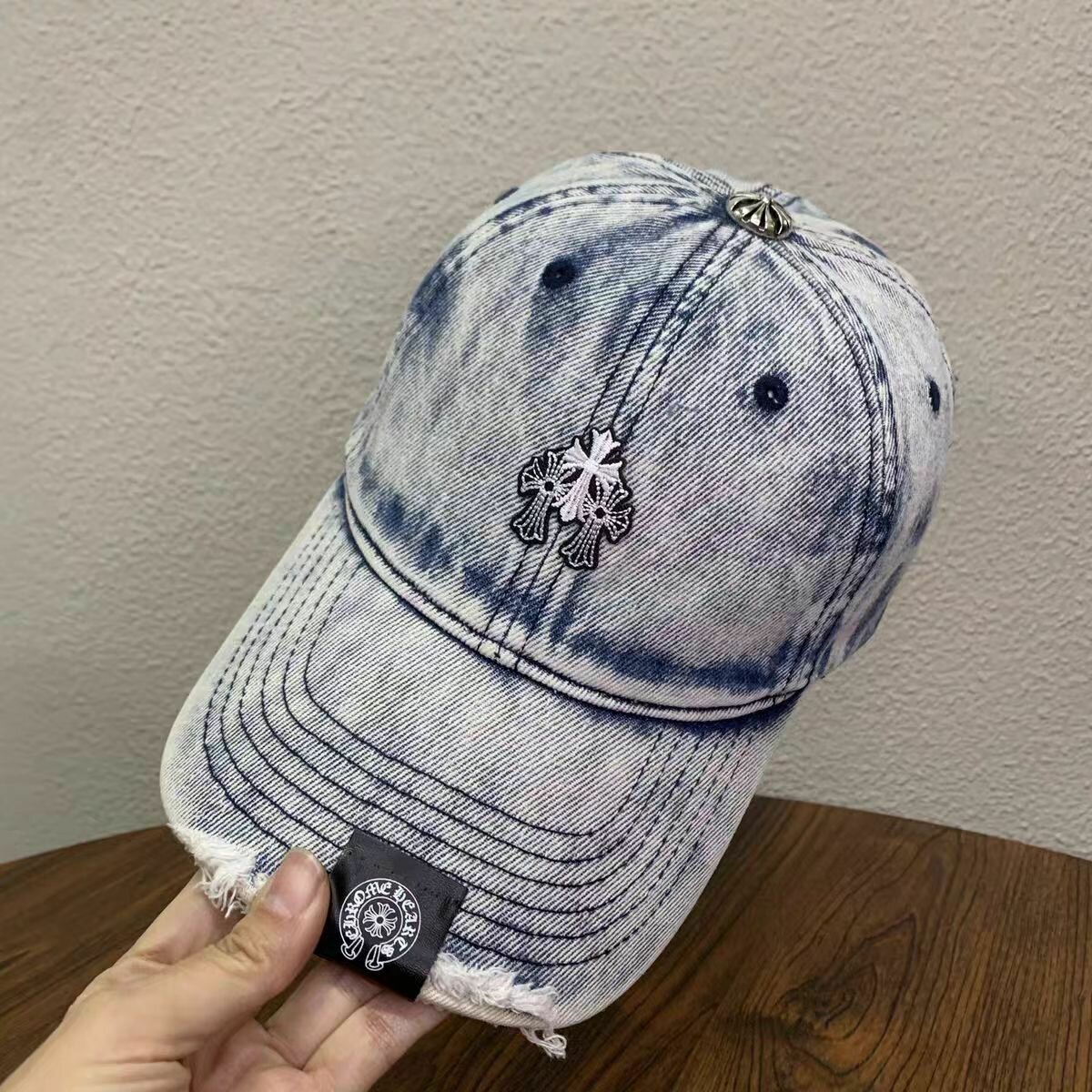 ZY бейсболка с санскритским крестом, джинса, уличная кепка для большой головы