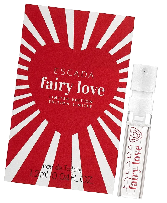 Эскада Фейри Лав парфюм для женщин 1.2 мл пробник - Escada Fairy Love сэмпл туалетной воды