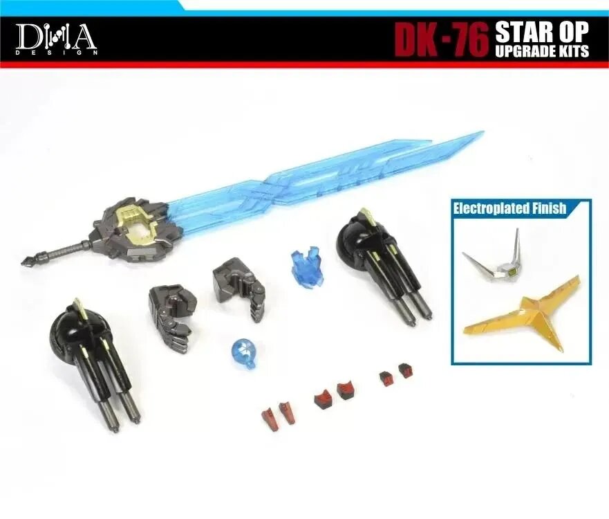 Трансформеры игрушки DNA Design DK-76 Upgrade Kit for Transformers: Age of the Primes The Thirteen Star Optimus Prime Titan Class