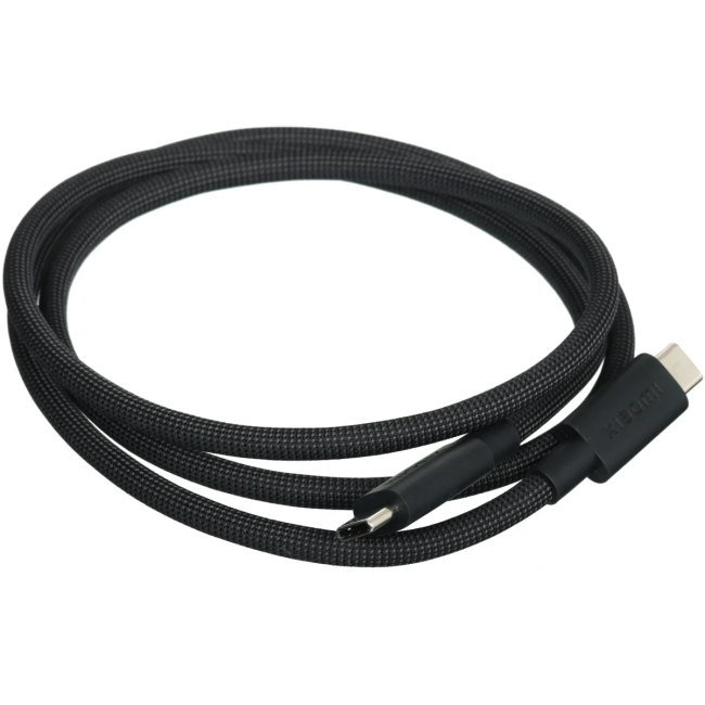 BHR087BGL Кабель Xiaomi 6A High-speed USB4 Braided USB-C to USB-C Cable (1m) — фото 1