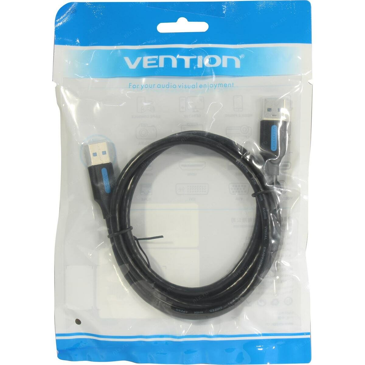 Vention CONBF Кабель USB 3.0 AM-- AM 1м — фото 1