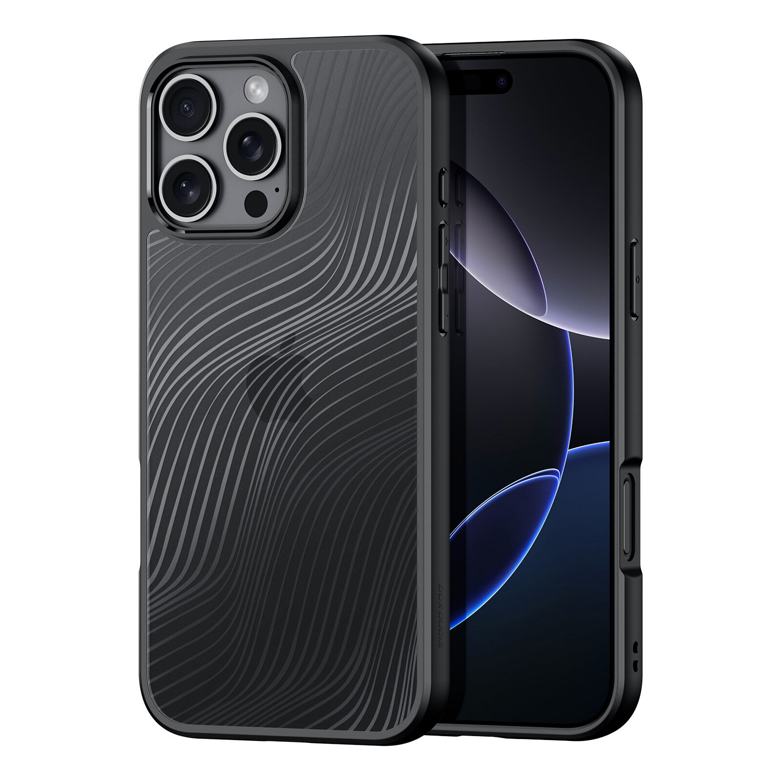 Тонкий чехол с мягкими рамками от Dux Ducis для смартфона iPhone 16 Pro Max, серия Aimo Series Case
