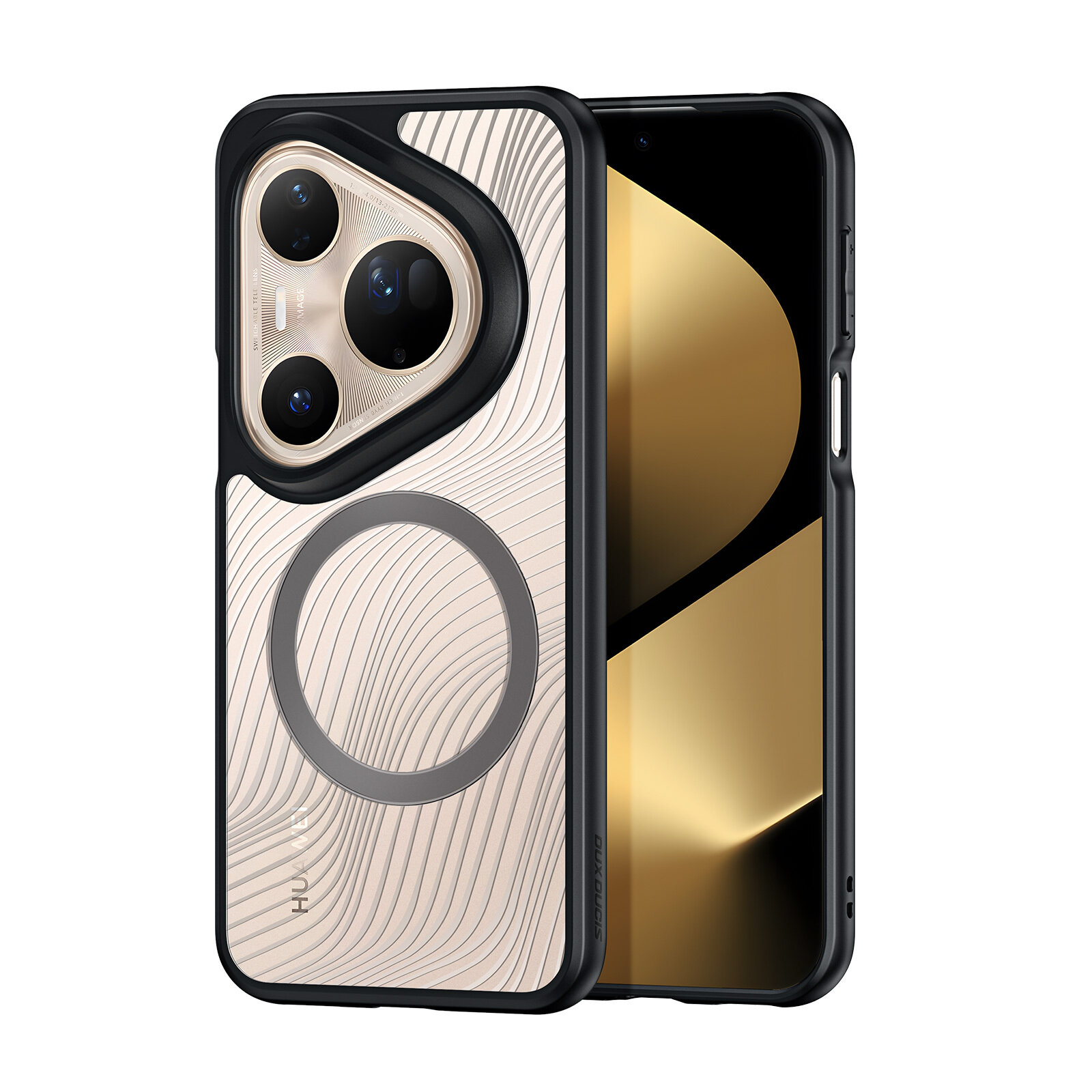 Чехол с поддержкой MagSafe от Dux Ducis для Huawei Pura 80 Ultra, серия Aimo Mag Series