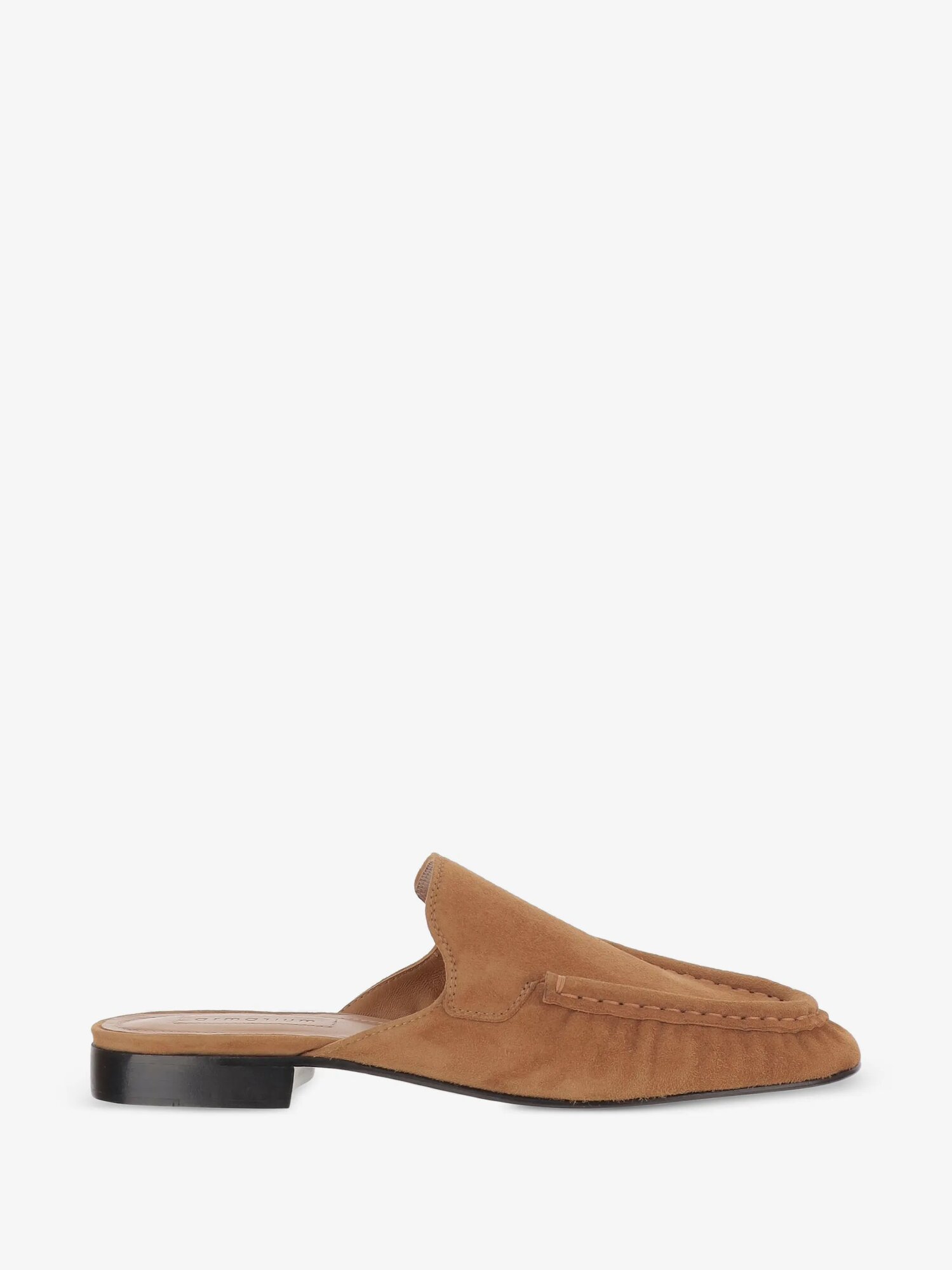 Мюли Leather flat mules