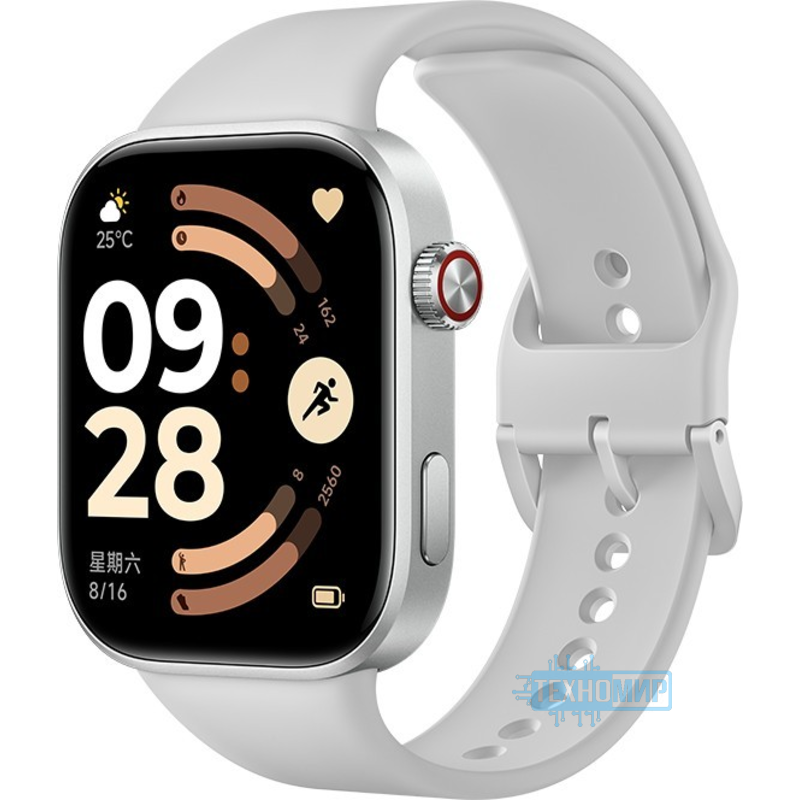 Умные часы Xiaomi Redmi Watch 6 серебристые