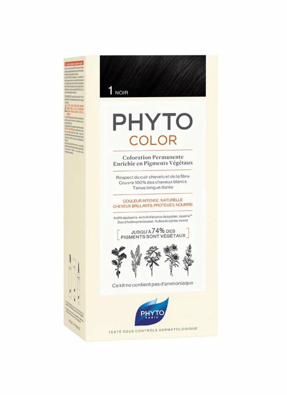 Phyto Фитоколор 1 Краска для волос Черный
