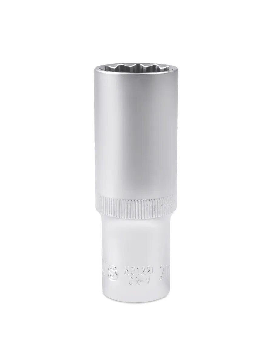 Головка торцевая 1/2" (21) (12 граней, глубокая, H31221)
