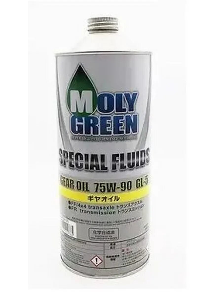 MOLYGREEN GEAR OIL 75W-90 GL-5 Масло трансмиссионное (1L)