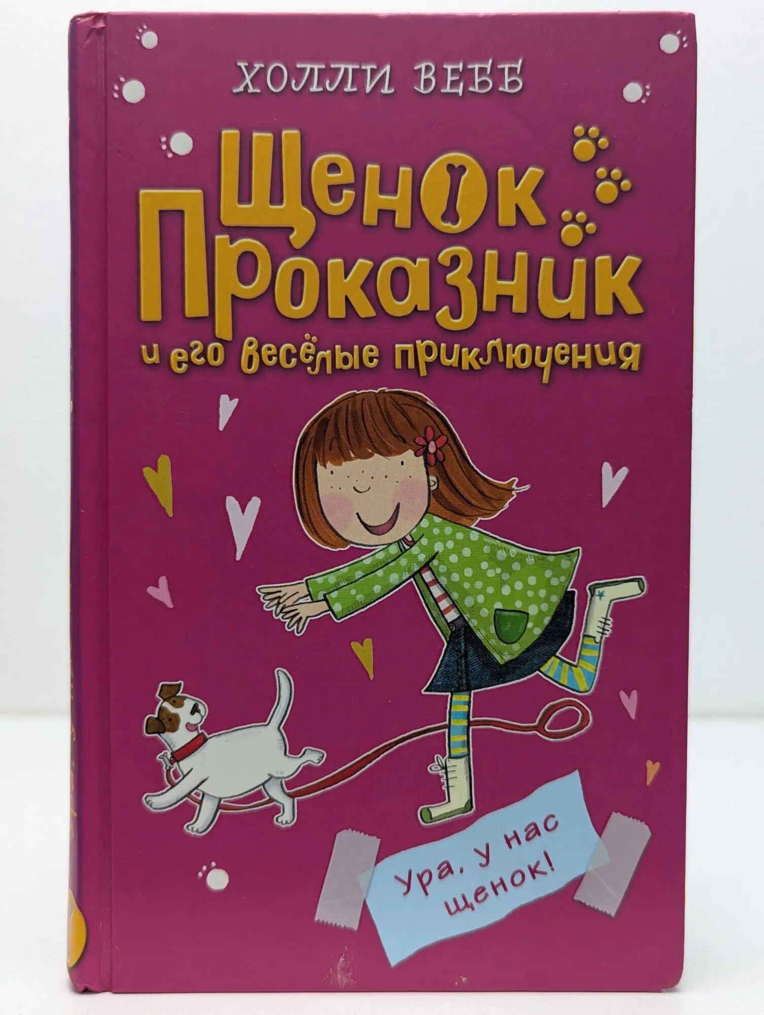 Щенок Проказник и его веселые приключения. Ура, у нас щенок! Вебб Холли 2018