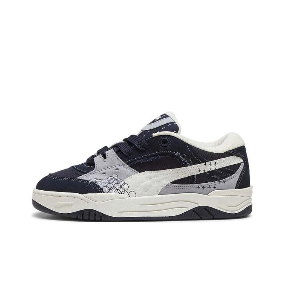 Кроссовки PUMA Puma-180, размер EU 40 стопа (25.5CM), черно-белый — фото 1