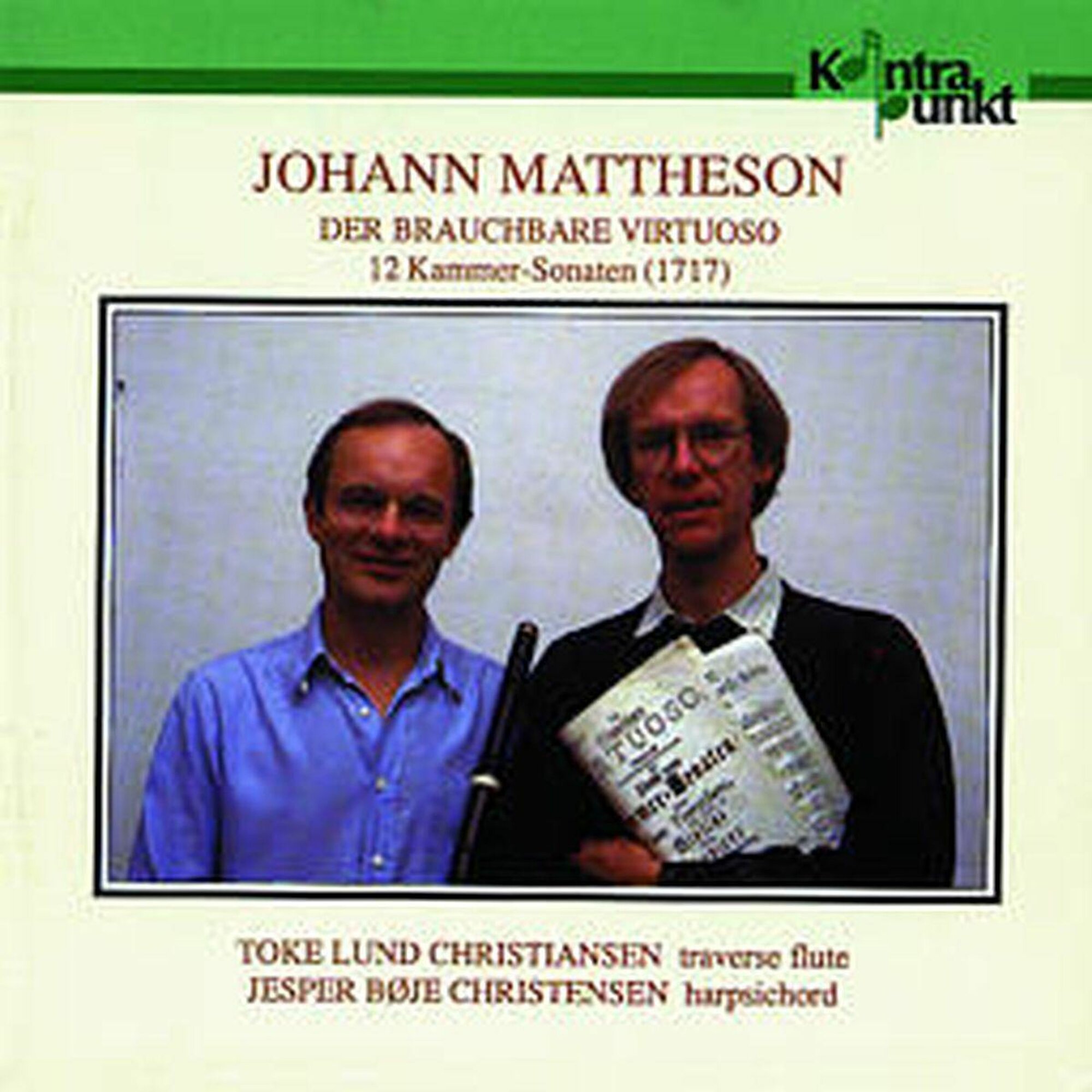 Компакт-диск Johann Mattheson (1681-1764) - 12 Kammersonaten f. Flöte & Cembalo (2 CD)