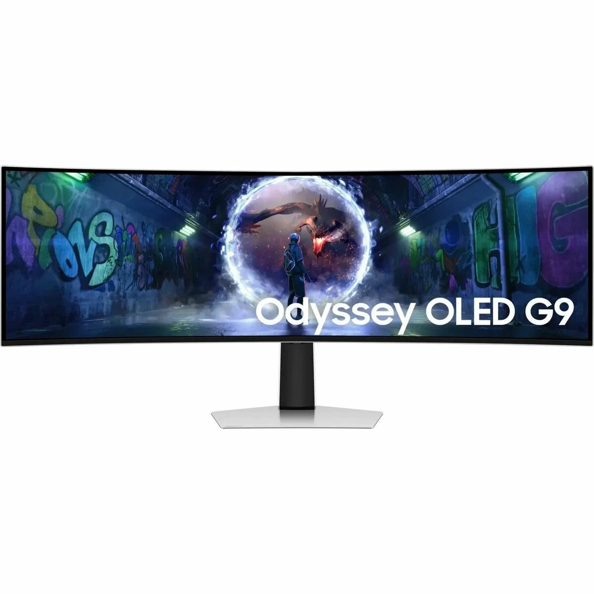 Монитор Samsung Odyssey G9 LS49DG934SUXEN, серебристый
