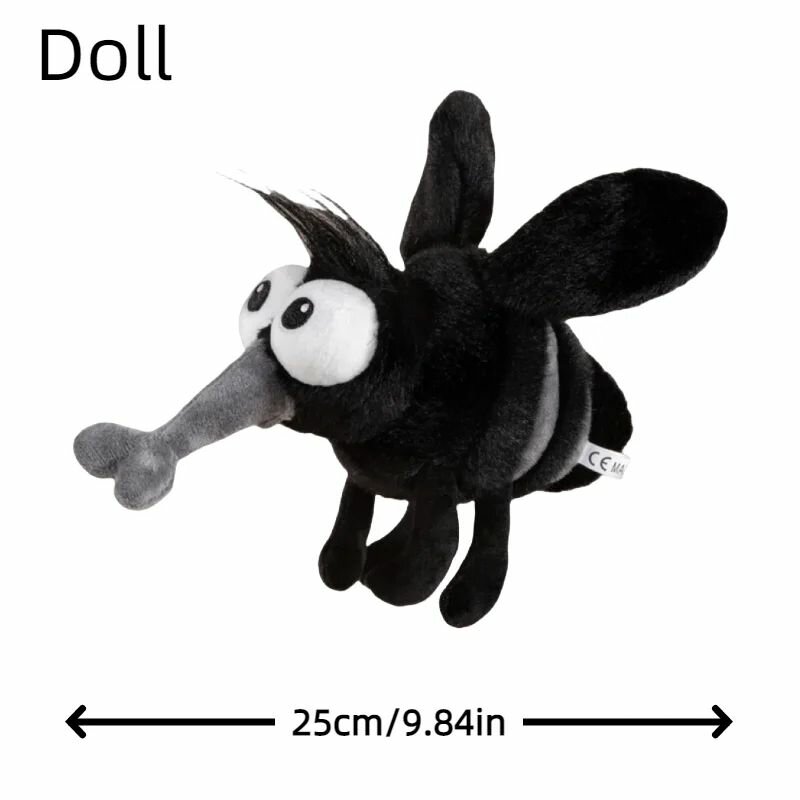 25-сантиметровая летняя забавная креативная плюшевая игрушка от комаров, подарок детям на день рождения