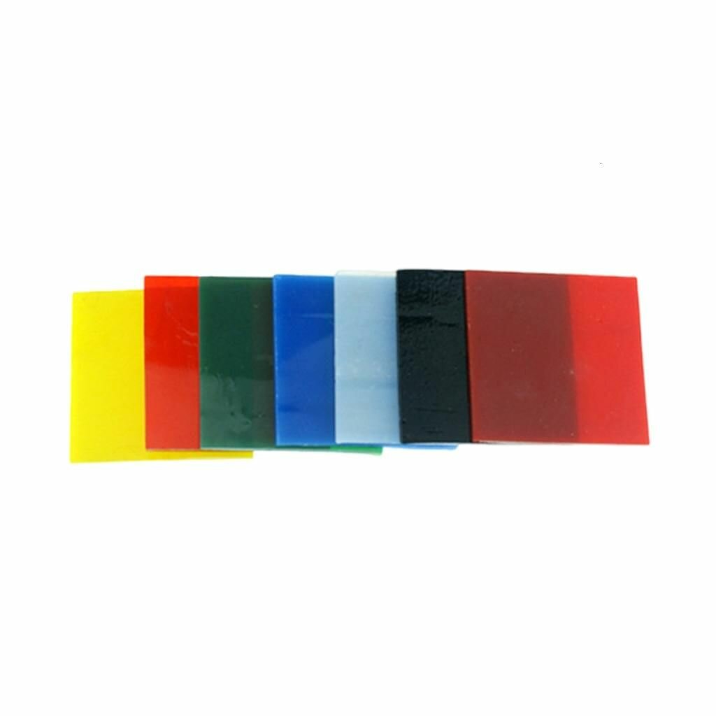 7 элегантных стеклянных квадратов для украшений и витражных работ