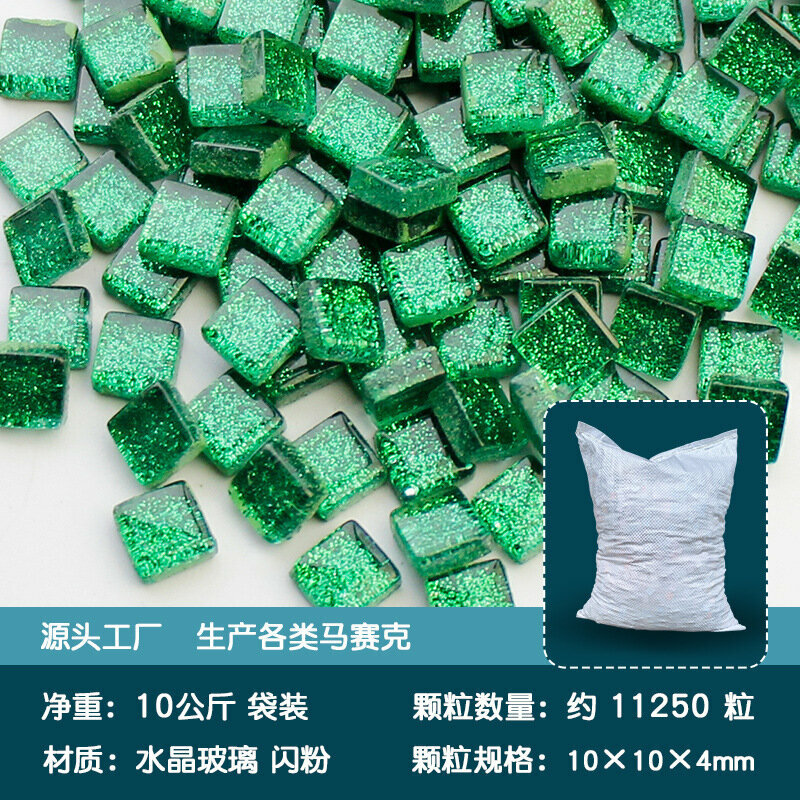 10kg пакет мозаики, многоцветные светло-розовые кристаллы, бесплатный камень, DIY гранулы, плитка, заводской материал, оптовая упаковка