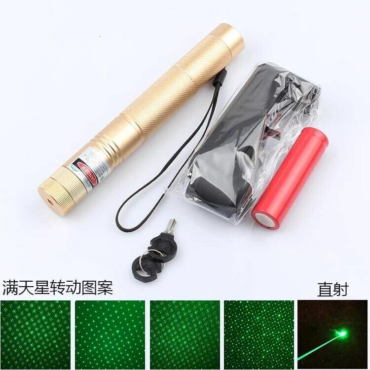 303 мощный лазерный фонарик красный зеленый внешний лазерный фонарик 303 золотой полюс зеленый свет звездное небо 1