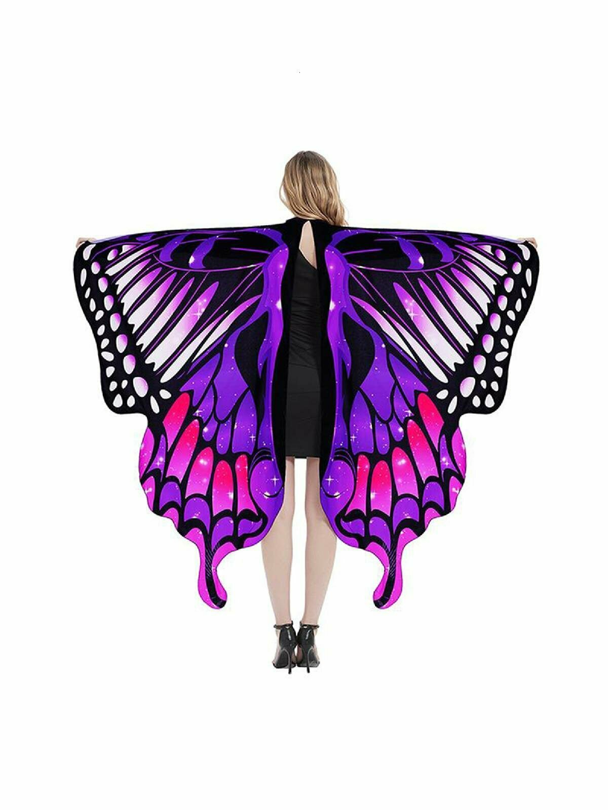 Костюм бабочки для девочек, Фиолетовый градиент