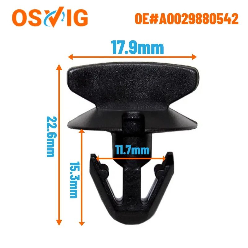 10шт OE # A 0029880542 Для Mercedes Benz W222 W246 W242 переднее крыло Nacelle боковая защита крепежный зажим