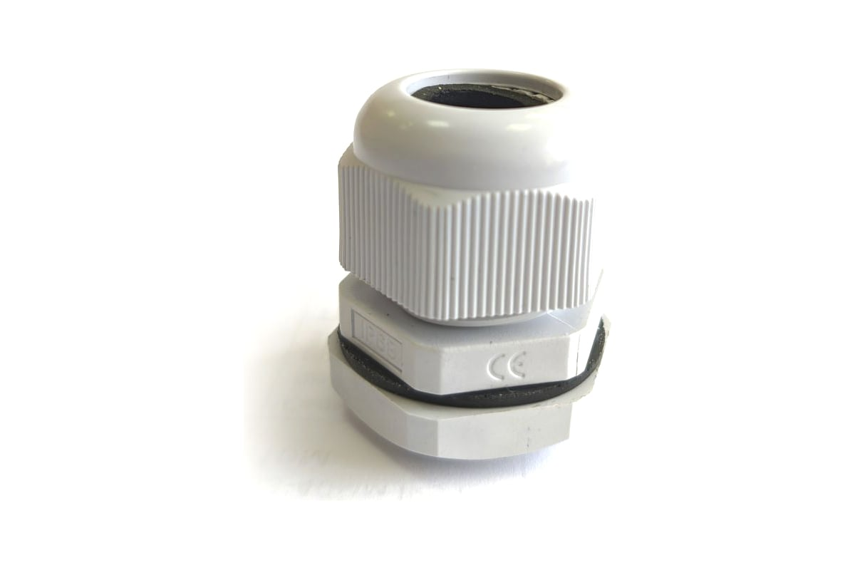 Сальник PG 9 пластик (4-8мм) IP68 серый зэтарус (zeta30881) 1шт