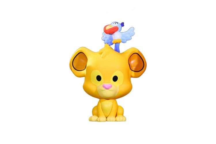 Фигурки унисекс POP MART Disney Animals Characters Single Box Surprise, Confirmed-Simba (Open)