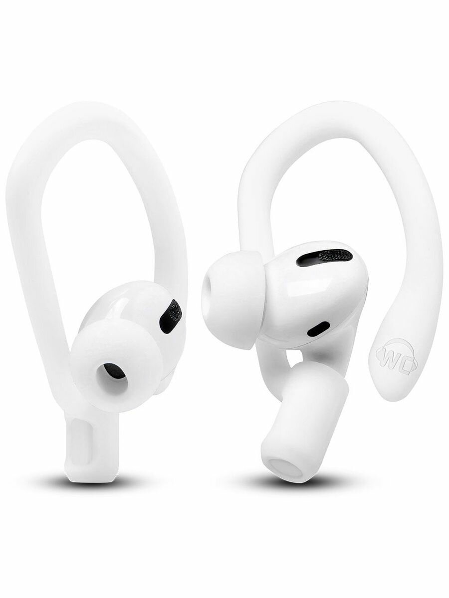 Держатели для наушников Airpods от Wicked Cushions Hookz, цвет Winter White
