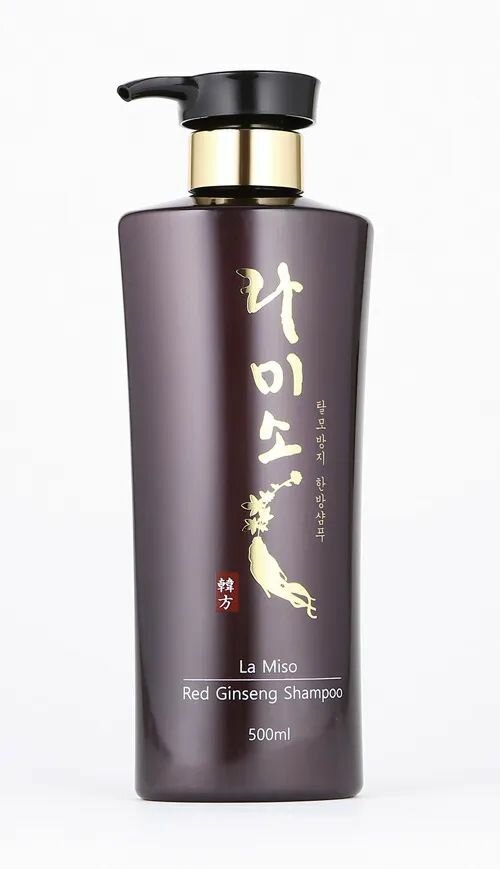 LA MISO Шампунь с экстрактом красного женьшеня, 500 мл