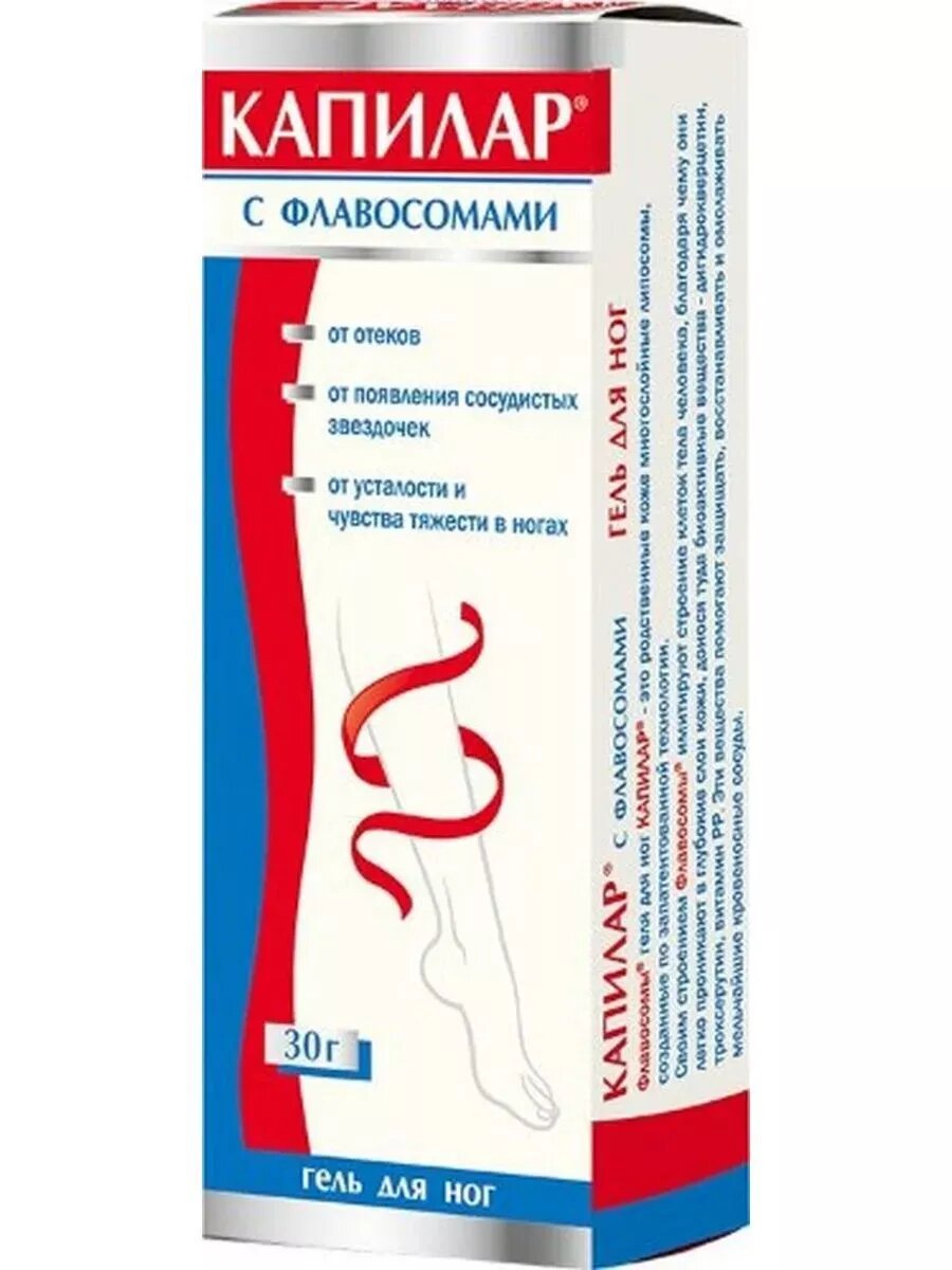 Капилар гель для ног 30 гр-1шт.